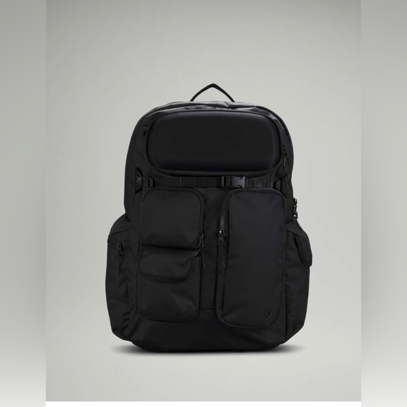lululemon athletica | Bags | Lululemon Cruiser Large Backpack 28l Black ...